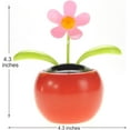 Solar Powered Dancing Flower Desk Toys, Set of 6, Warm Fuzzy, Assorted ...