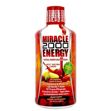 Century Systems - Miracle 2000 Energy Total Body Nutrition - 32 fl. oz ...