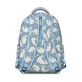 Great White Shark and Ocean Backpack Waterproof Durable School Bag with ...