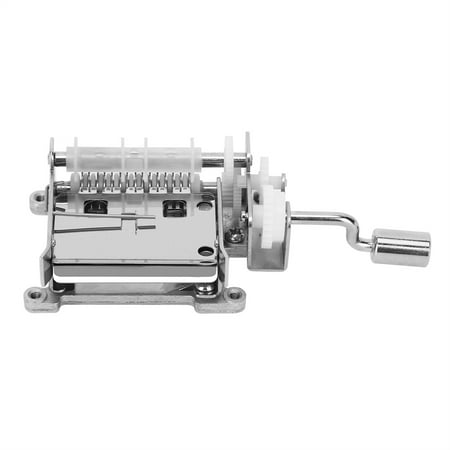 FLAMEEN 15 Note Hand Crank Movement with 3Pcs Blank Paper Tape and Hole ...