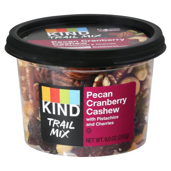 Kind Trail Mix Pecan Cranberry Cashew -- 9 oz - Walmart.com
