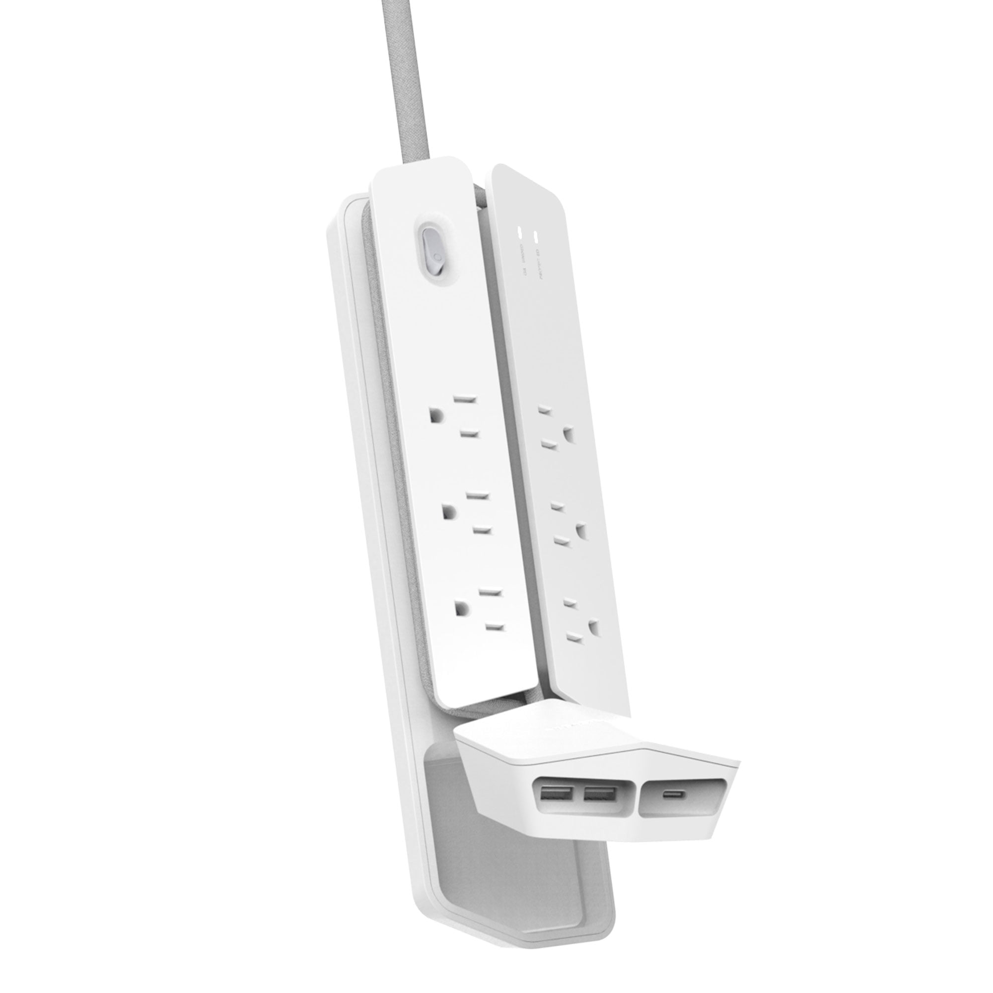 Buy Monster Power Center Vertex Surge Protector, 6 AC Grounded Outlets ...