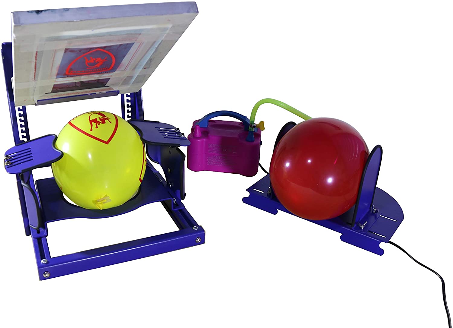 INTSUPERMAI Ballon Screen Printing Machine Wedding Party Baby Shower ...