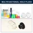 Uxcell 6Pcs White Plug Holes,Rubber Button Plug for 10-11mm/0.39-0.43 ...
