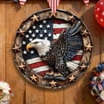 250 Anniversary Eagle Wooden Sign, 4Th of July America Eagle National ...