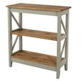 Wood Shelf Unit 3 Tier Corona Gray | Furniture Dash COG949 - Walmart.com