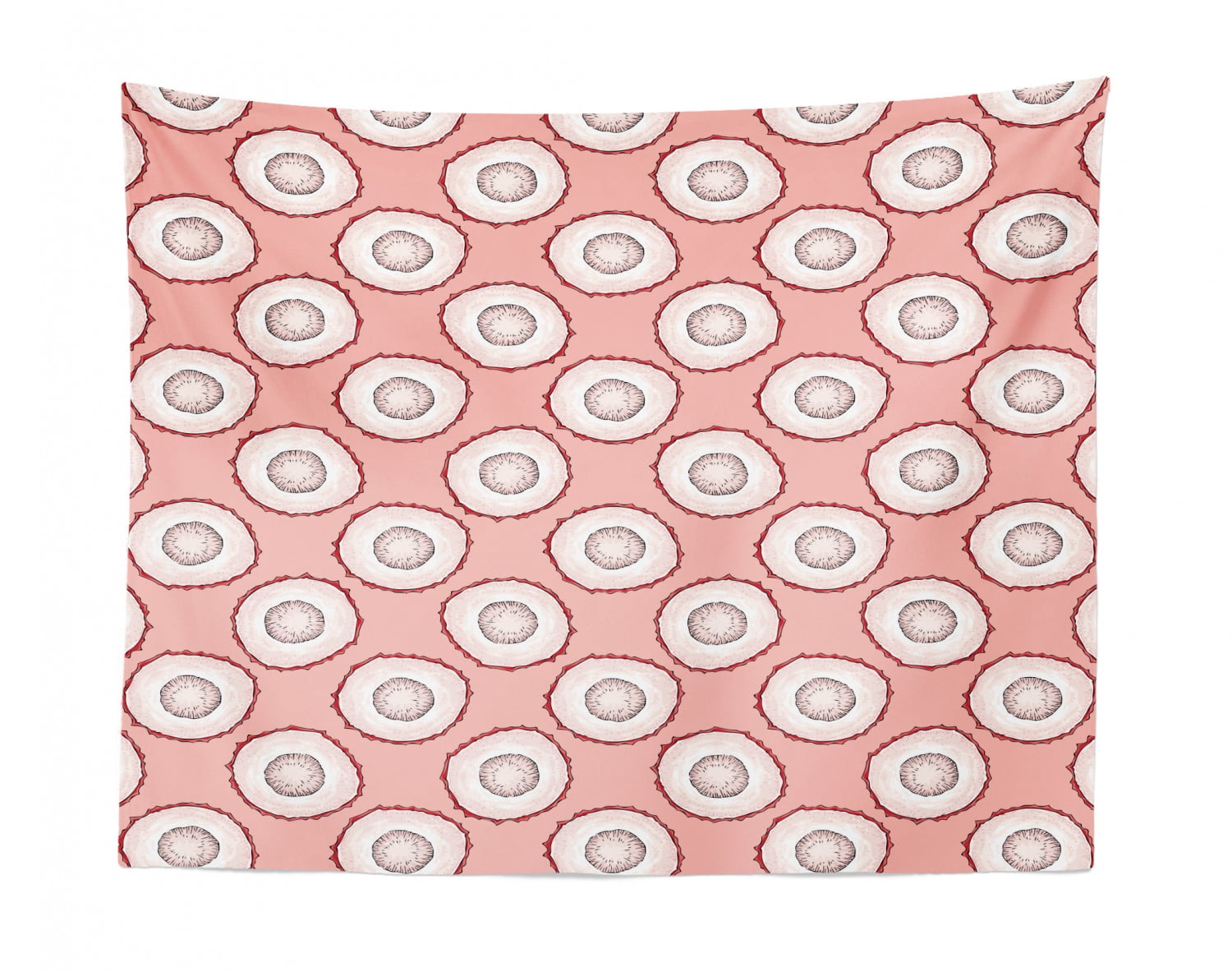 Abstract Tapestry, Repetitive Star Like Ornaments Modern Retro Design ...