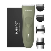 New Manscaping Personal Genital Razor, Waterproof Electric Body Trimmer ...