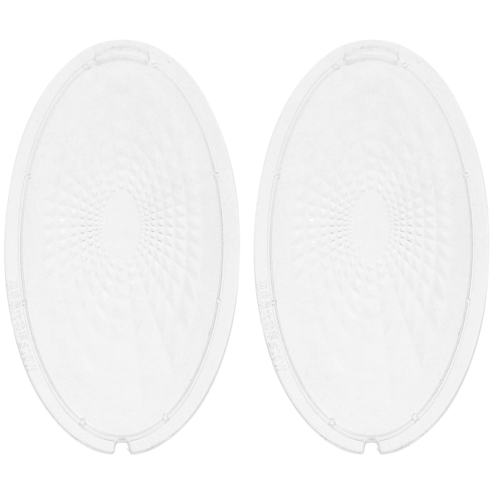 Click here for Shisuyan 1 Pair Clear Range Hood Lampshade For Kit... prices