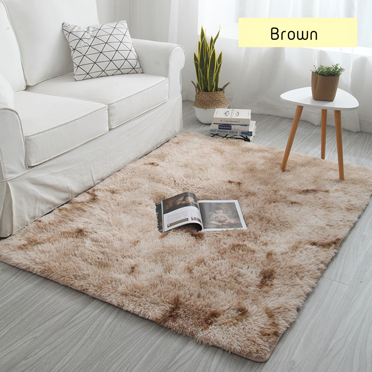 6ft X 9ft Shaggy Area Rugs Washable Fluffy Rug Plush Decorative Mat 6ft X 9ft Shaggy Area Rugs Washable Fluffy Rug Plush Decorative Mat