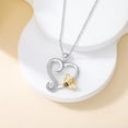 925 Sterling Silver Owl/Panda/Bee/Hummingbird/Sloth Pendant Necklace ...