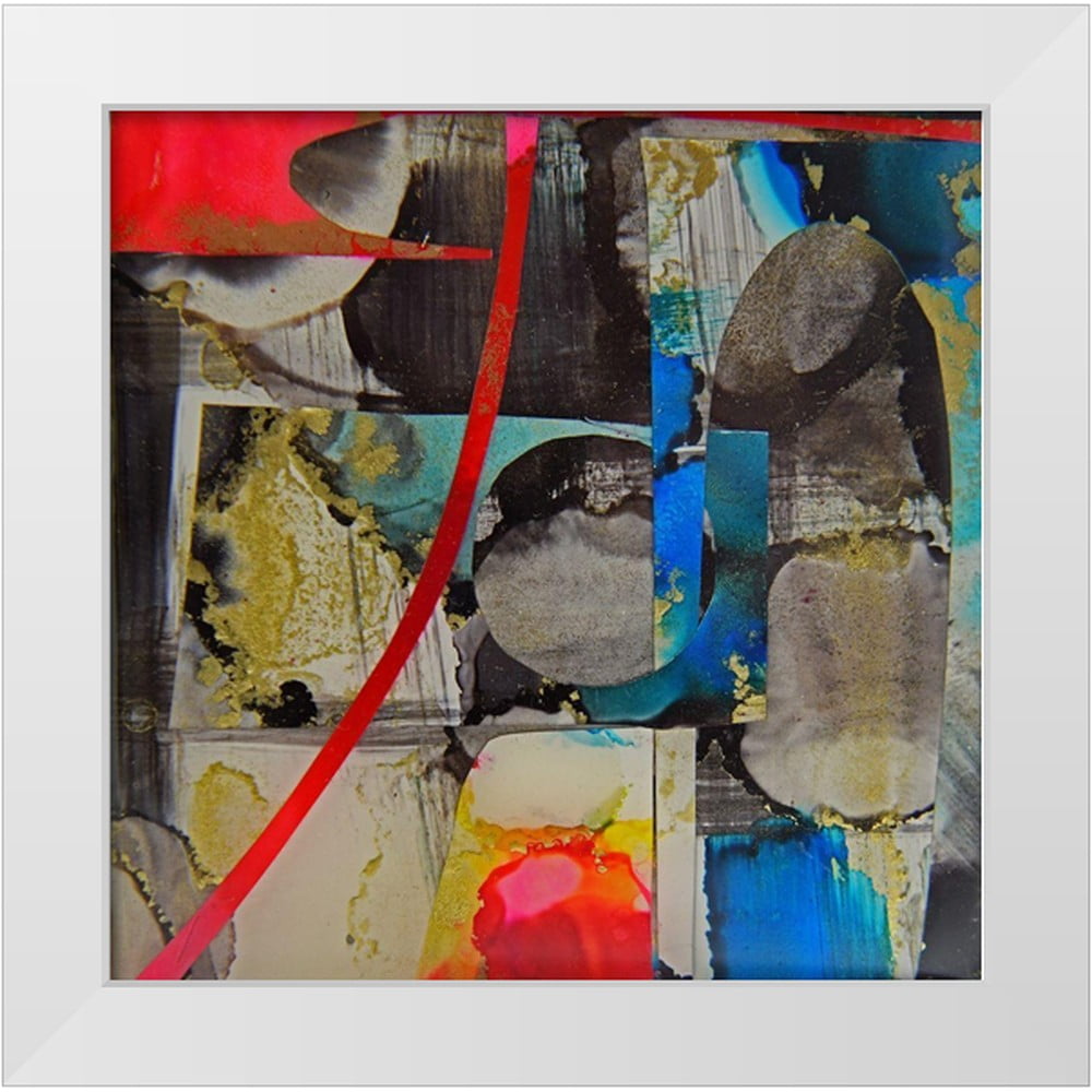 Asha 26x26 White Modern Wood Framed Museum Art Print Titled - Cerneala ...