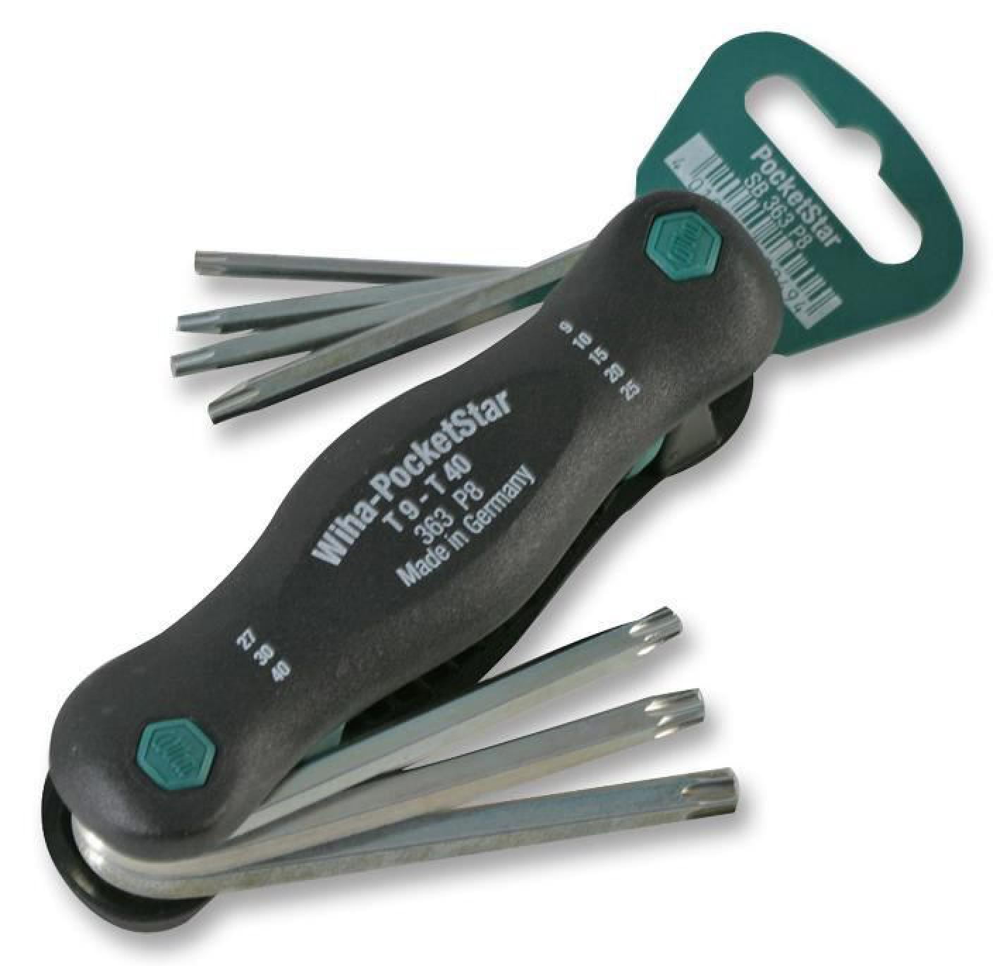 WIHA - PocketStar Tamper-Proof Torx Key Set, 8 Piece - Walmart.com