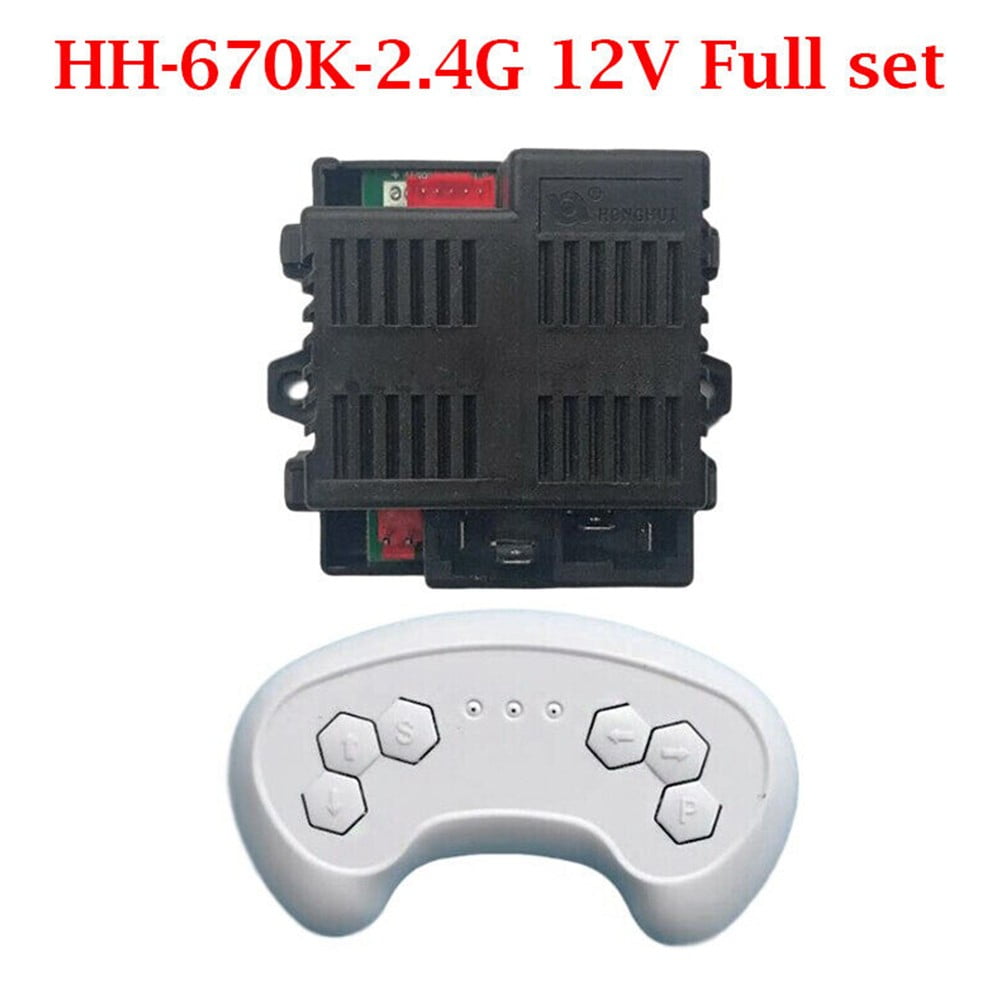 HH-670K-2.4G 12V 6V Receiver & Remote Control for Children's Electric ...