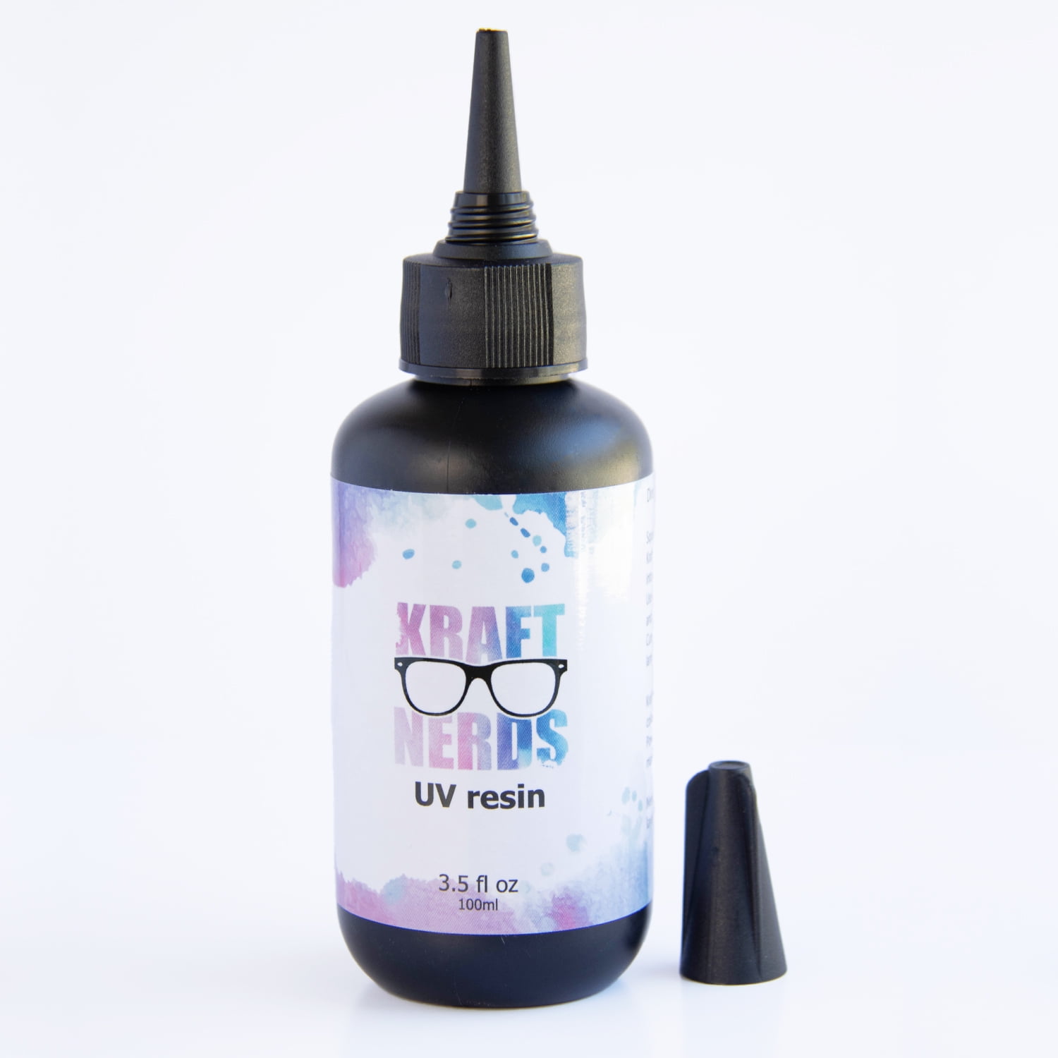 KRAFT NERDS UV Resin, Ultraviolet Fast Cure Epoxy Resin, Hard & Crystal ...