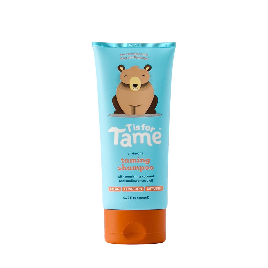 T is For Tame Shampoo 3 en 1 Sin Sulfatos ni Parabenos Hecho con Aceite de Coco y Extractos ...
