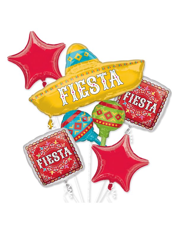 Fiesta Balloons in Fiesta Supplies - Walmart.com