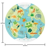 World Adventure Wildlife Animal Dinner Plates, 24 ct - Walmart.com