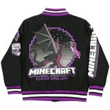 Minecraft Enderdragon Enderman Bomber Jacket for Boys (Sizes 4-18 ...