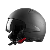 Westt Open Face Motorcycle Helmet - 3/4 Retro Scooter Helmet Adult ...