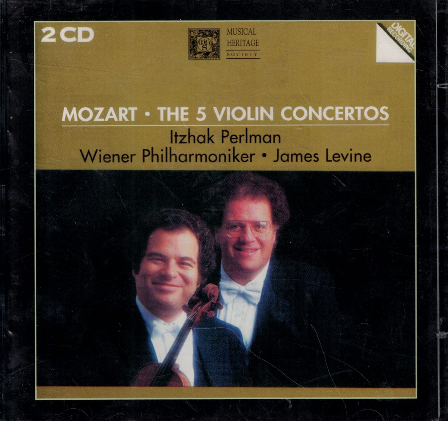 Mozart: The 5 Violin Concertos (Musical Heritage Society) - Walmart.com