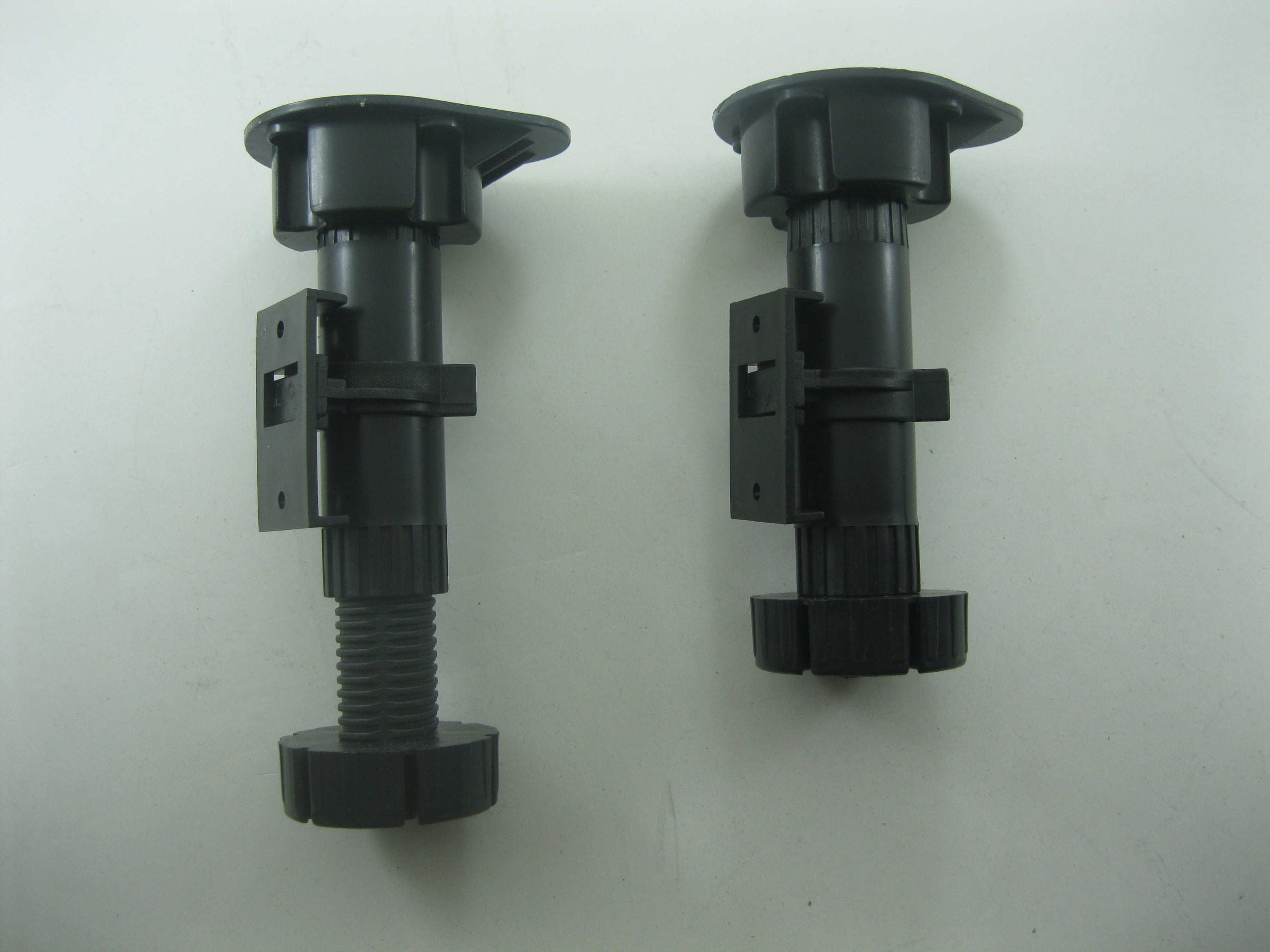 12-15mm (4.7-5.9inches) Adjustable Height Plastic Cabinet / Cupboard ...