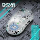 ZIYOU LANG M5 RGB Lightweight Wired Gaming Mouse with 12000 DPI 6 Programmed Buttons,65G ...