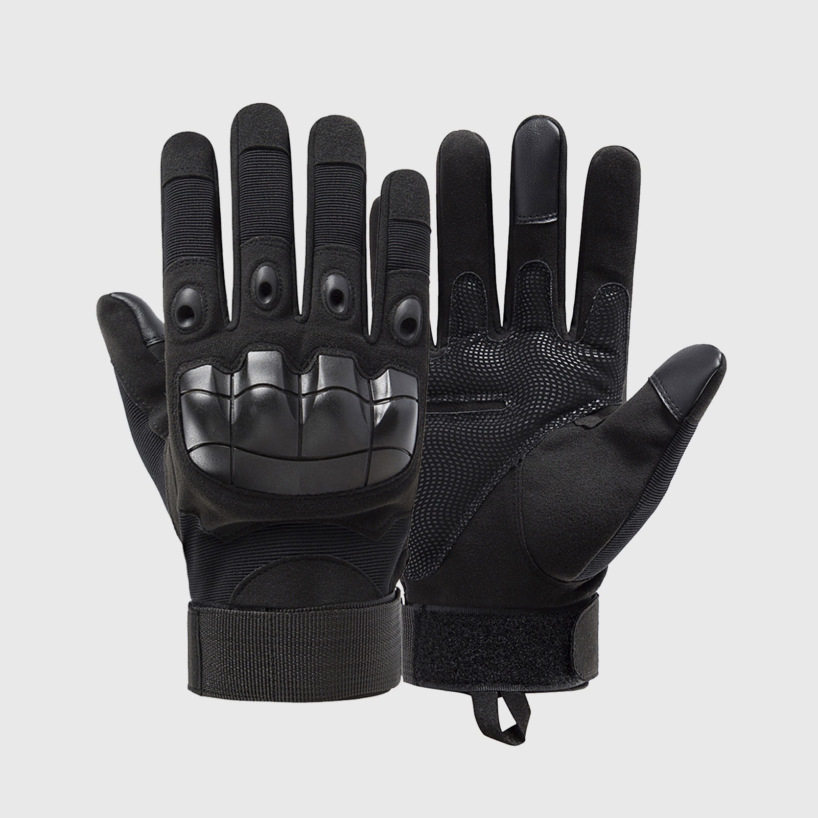 Click here for Yeacher Full Finger Knuckle Gloves Touchscreen -Sl... prices