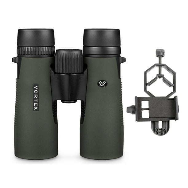 Vortex Diamondback 8x42 Binoculars with Smartphone Adapter Bundle ...