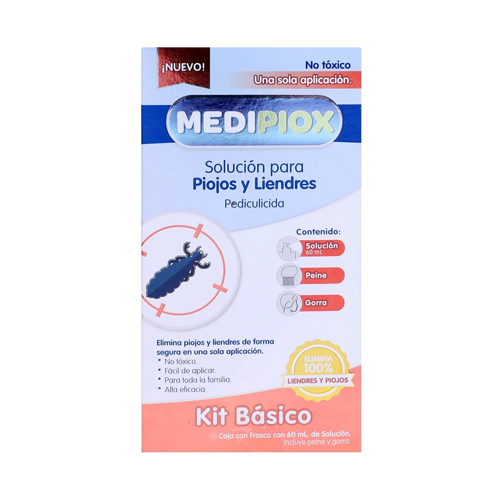 MEDIPIOX KIT BASICO MEDIPIOX SOL 60ML | Walmart en línea