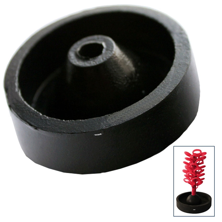 Rubber Sprue Base For 2 Cylinders Tree C Style Jewelry Lost Wax Casting Flask