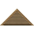 76"W x 22 1/8"H Triangle Gable Vent (94 1/2"W x 27 1/2"H Frame Size) 7/ ...