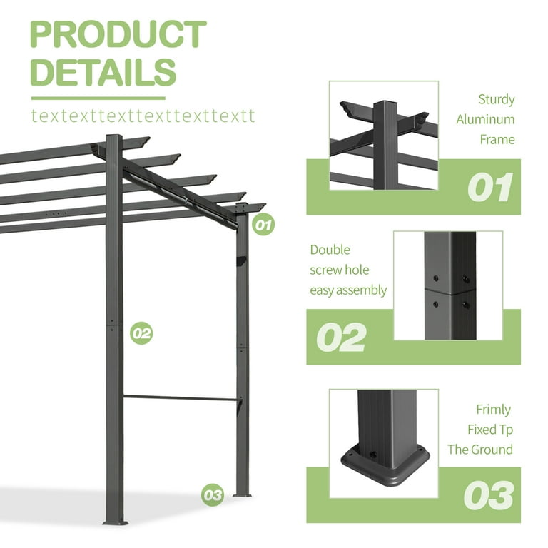 Blooma Garden Party Gazebo Instructions | Fasci Garden
