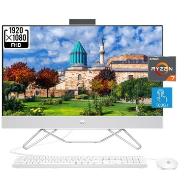 HP 27 inch Touch All-in-One Desktop PC, Intel Core i5-1235U, 8GB RAM ...