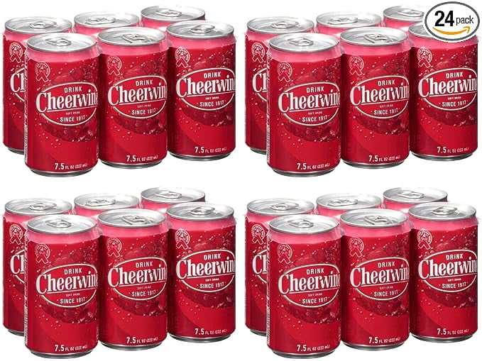 Cheerwine Uniquely Southern Cherry Soda - Fizzy Wild Cherry Taste ...