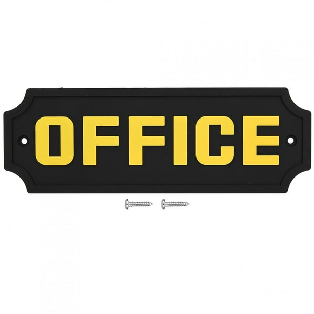 Flexible PVC Door Sign Wall Plaque Plate Notice for House Garden ...