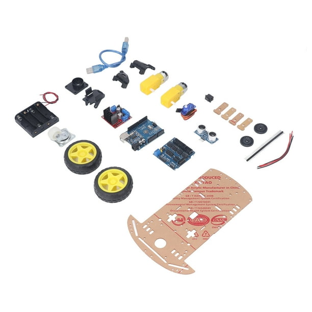Programmable DIY Car Kit, Switchable Smart Car Chassis Kit PCB Simple ...