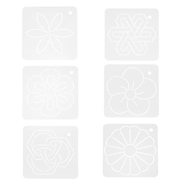 8 Pcs Patchwork Template Embroidery Sewing Stencil Quilting Frames ...
