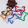 5Pcs Aluminum Alloy Bone Shape Spring Clasps Snapping Hook Clip ...