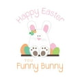 CafePress - Happy Easter You Funny Bunny Mugs - 15 oz Ceramic Large ...