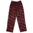 Deadpool Head Symbols Sueded Fleece Pajama Sleep Pant-XLarge (40-42 ...