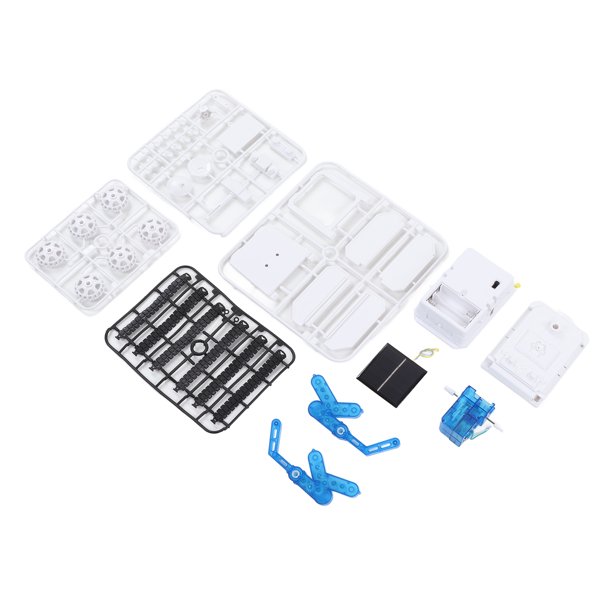 Solar Power Space Car, Stacking Blocks Four Wheel Drive DIY Assembly ...