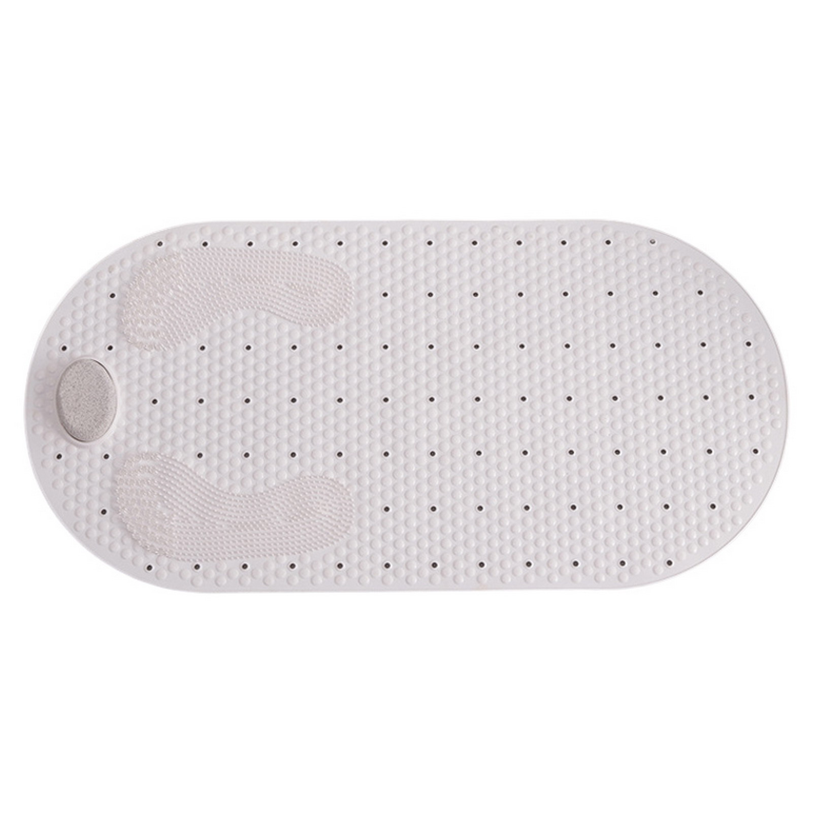 huanledash Non-slip Bathroom Mat with Pumice Feet Scrub Stone Suction ...