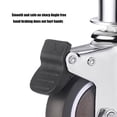 4Pcs Furniture Swivels Casters Square Tube Universals Wheel Replacement ...