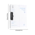 A4 Writing Board Clip with High Value Paper Storage, Durable Plastic ...