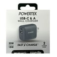 Liquipel Powertek Premium Braided 20W A/C Combo Charger - Grey ...
