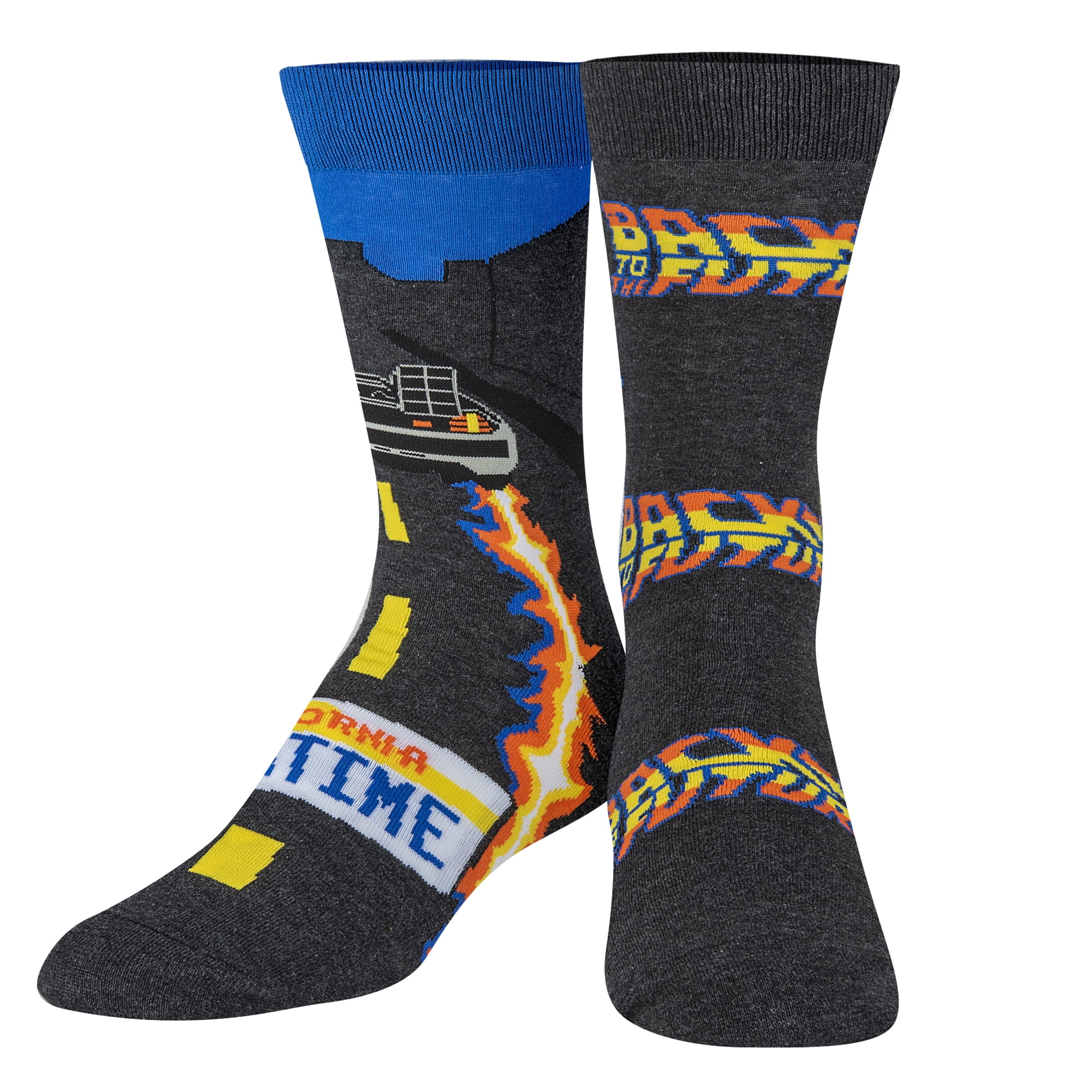 Odd Sox Odd Sox Unisex Movies Back To The Future Outatime Crew odd-sox-odd-sox-unisex-movies-back-to-the-future-outatime-crew
