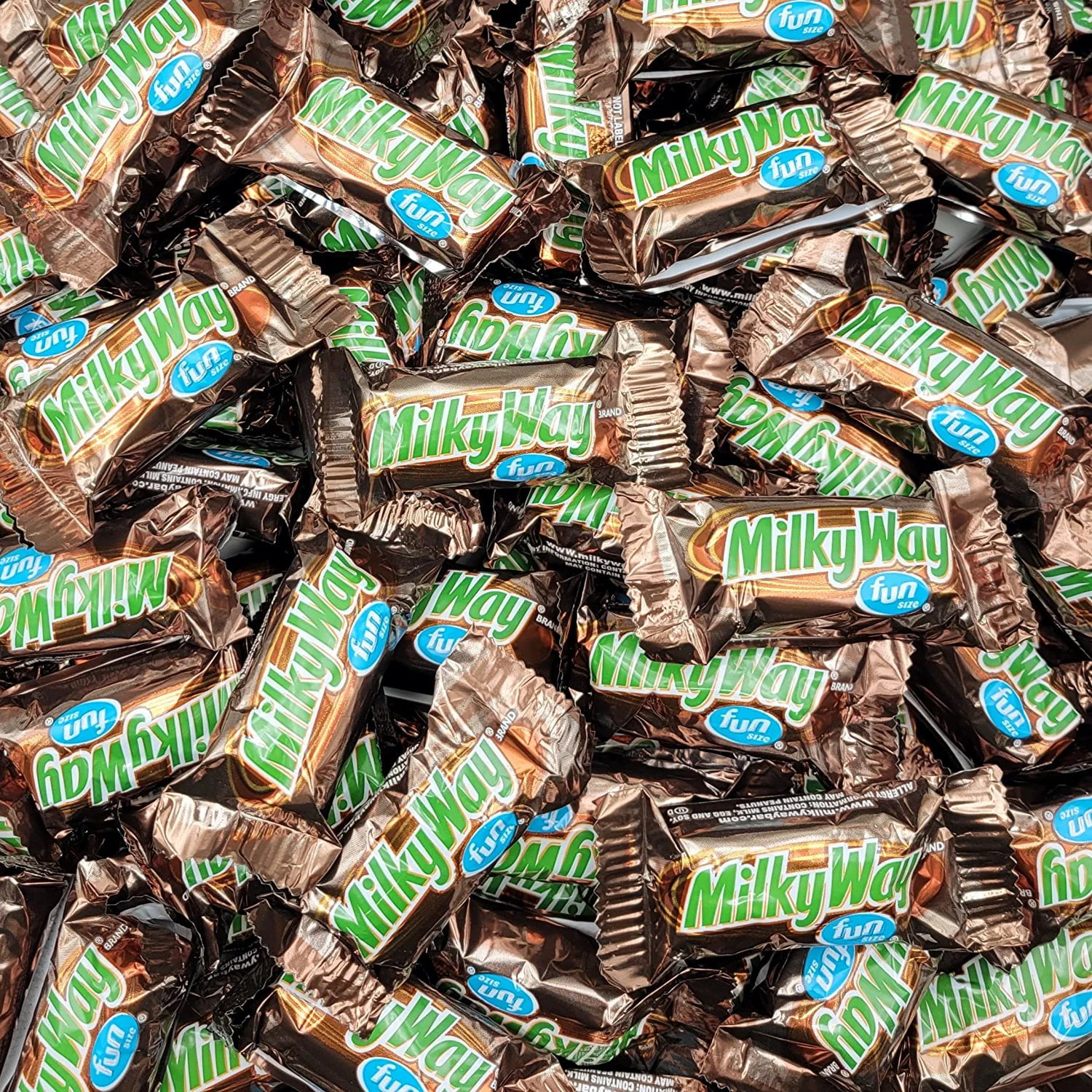 Milky Way Candy Bars - Fun Size Candy in Creamy Carmel, Nougat and Milk ...
