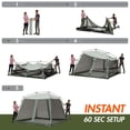 Ozark Trail 10' x 10' Instant Screen House with double hub - Walmart.com
