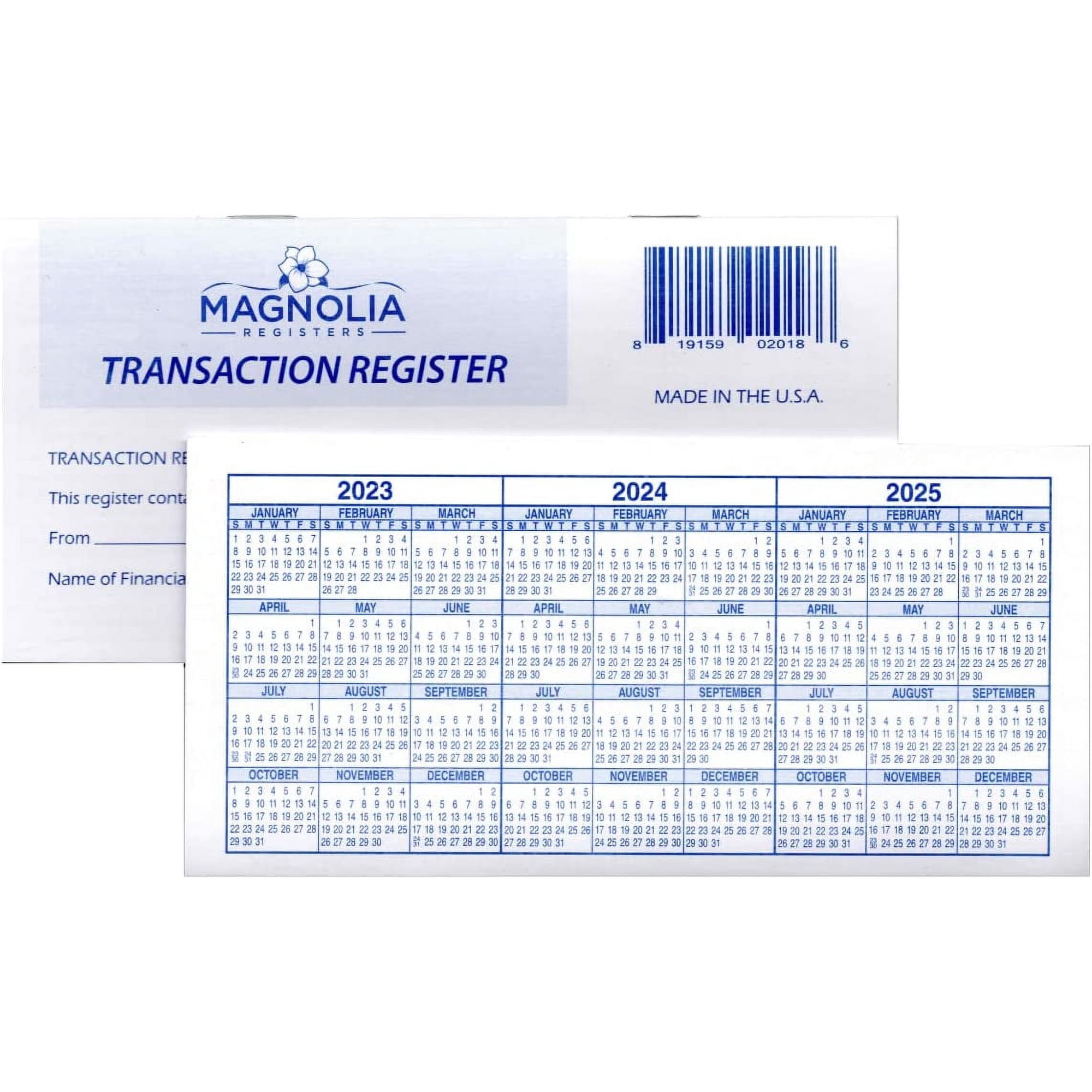 Click here for Gfdyree Magnolia Registers 12 Check Registers  202... prices